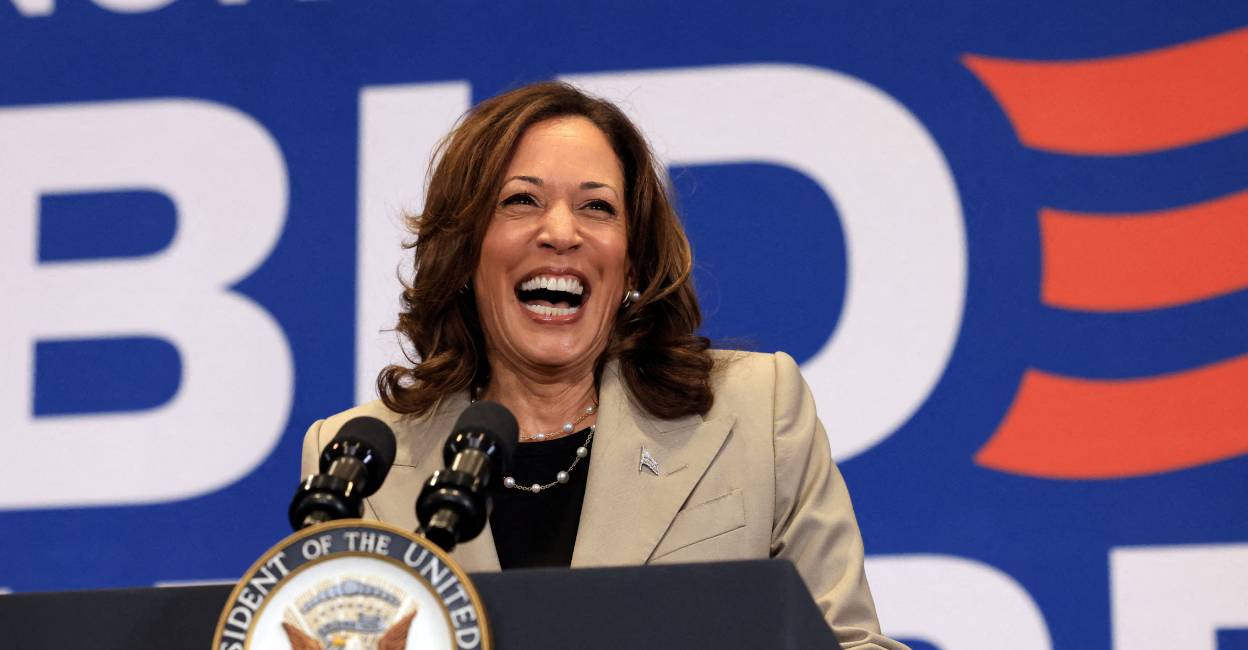 US presidential election: Kamala Harris wins support of all Democratic ...