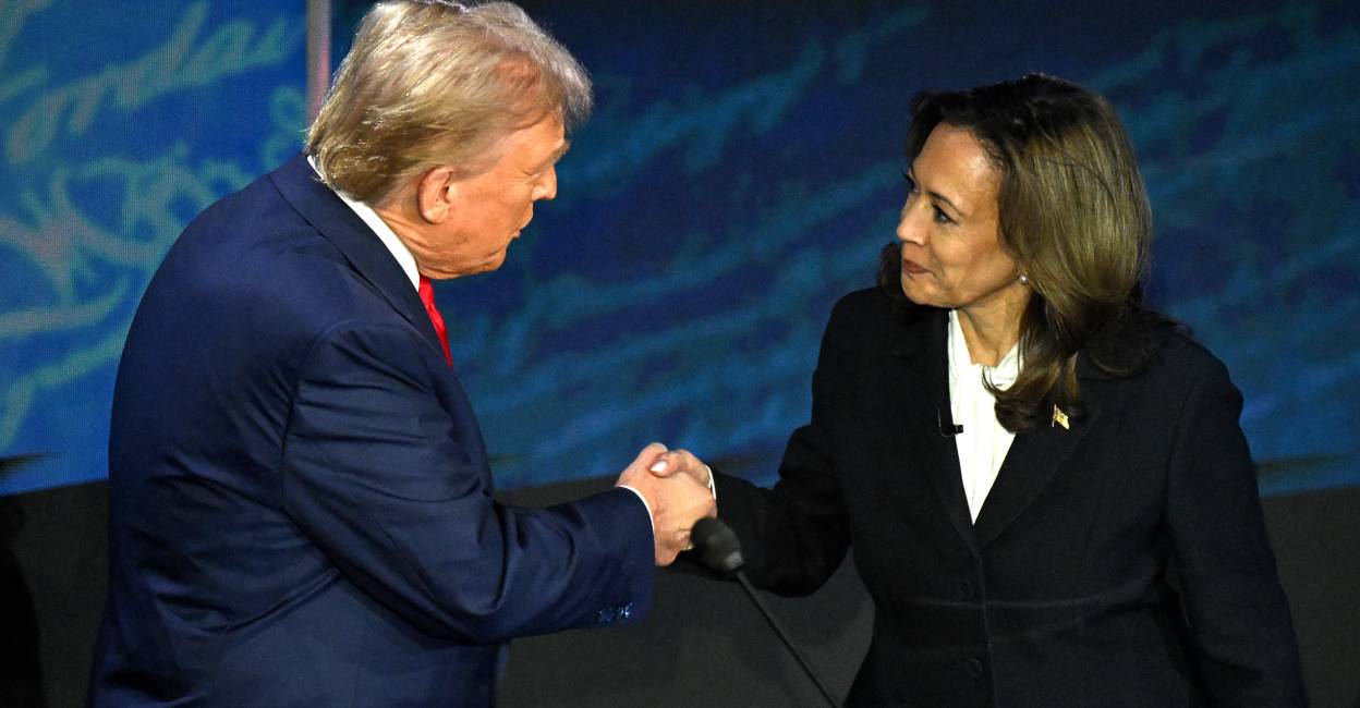 US presidential election: Kamala Harris, Donald Trump face off for ...