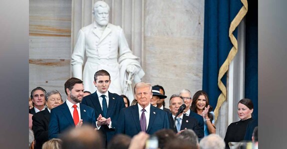Trump sworn in as US President, says he was 'saved by God' to rescue ...