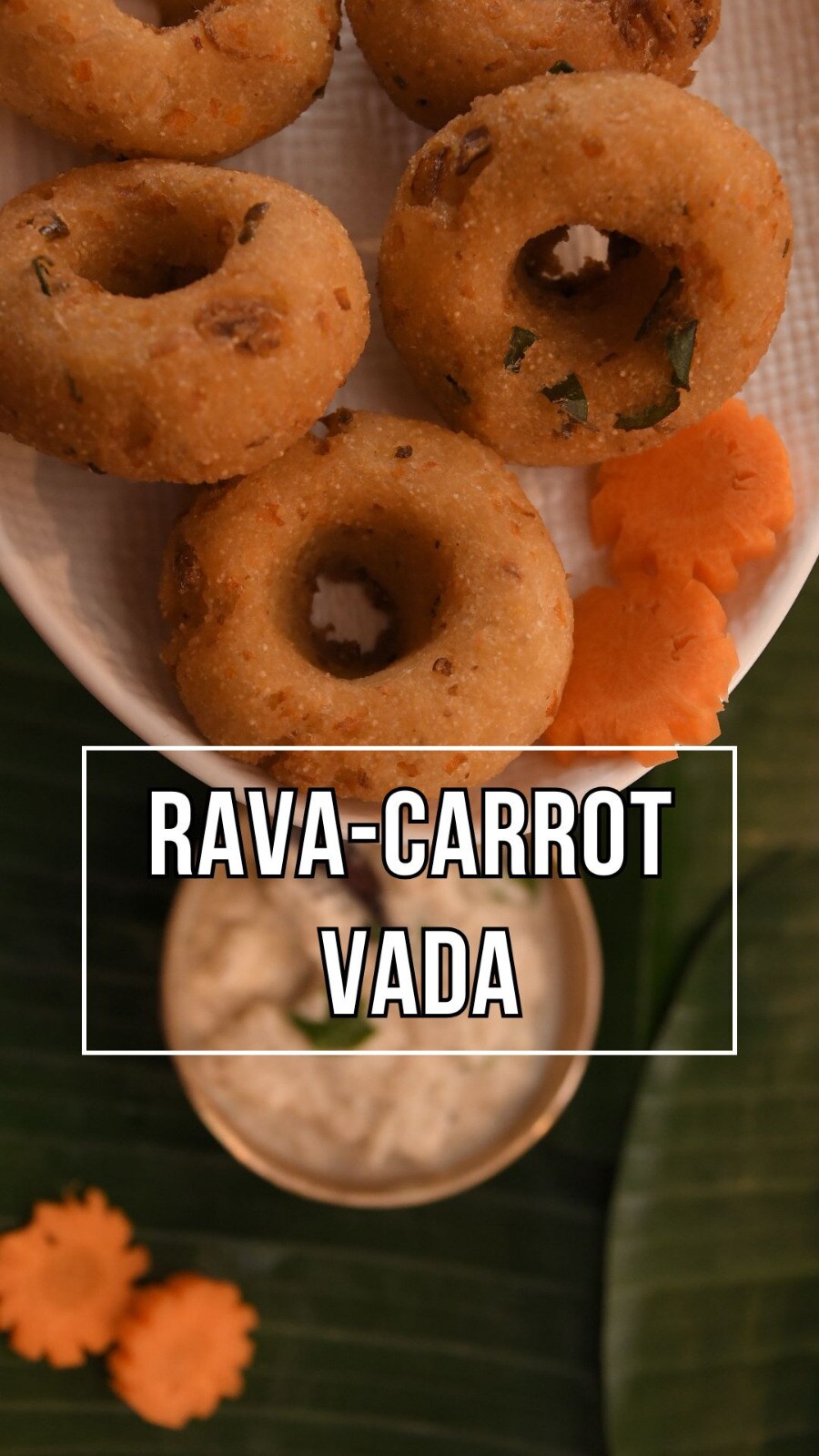 Rava-Carrot Vada | Mrs K M Mathew's Recipes | rava carrot vada recipe ...