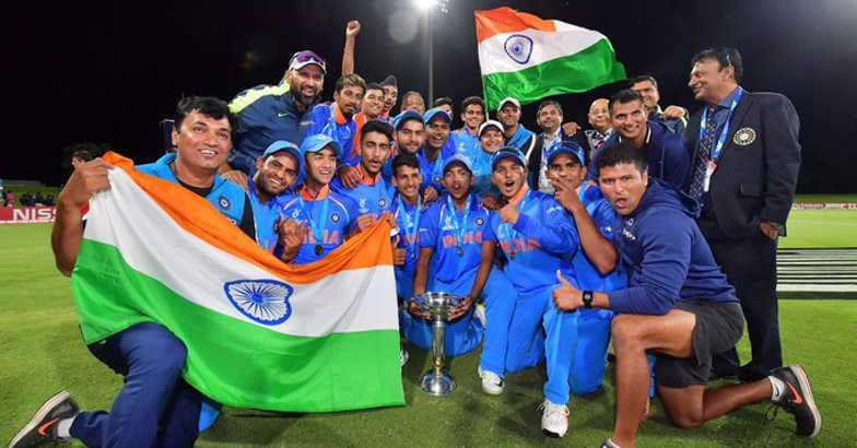 Wishes pour in for triumphant Boys in Blue | ICC U-19 World Cup | India ...