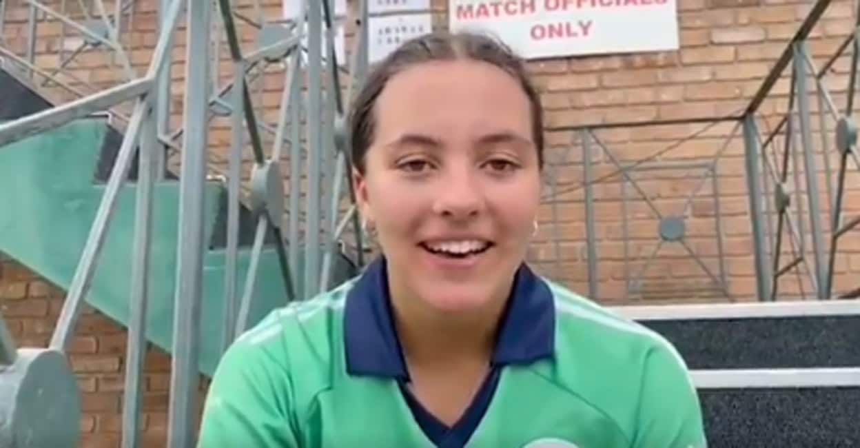 Irish schoolgirl Amy Hunter becomes youngest international centurion ...