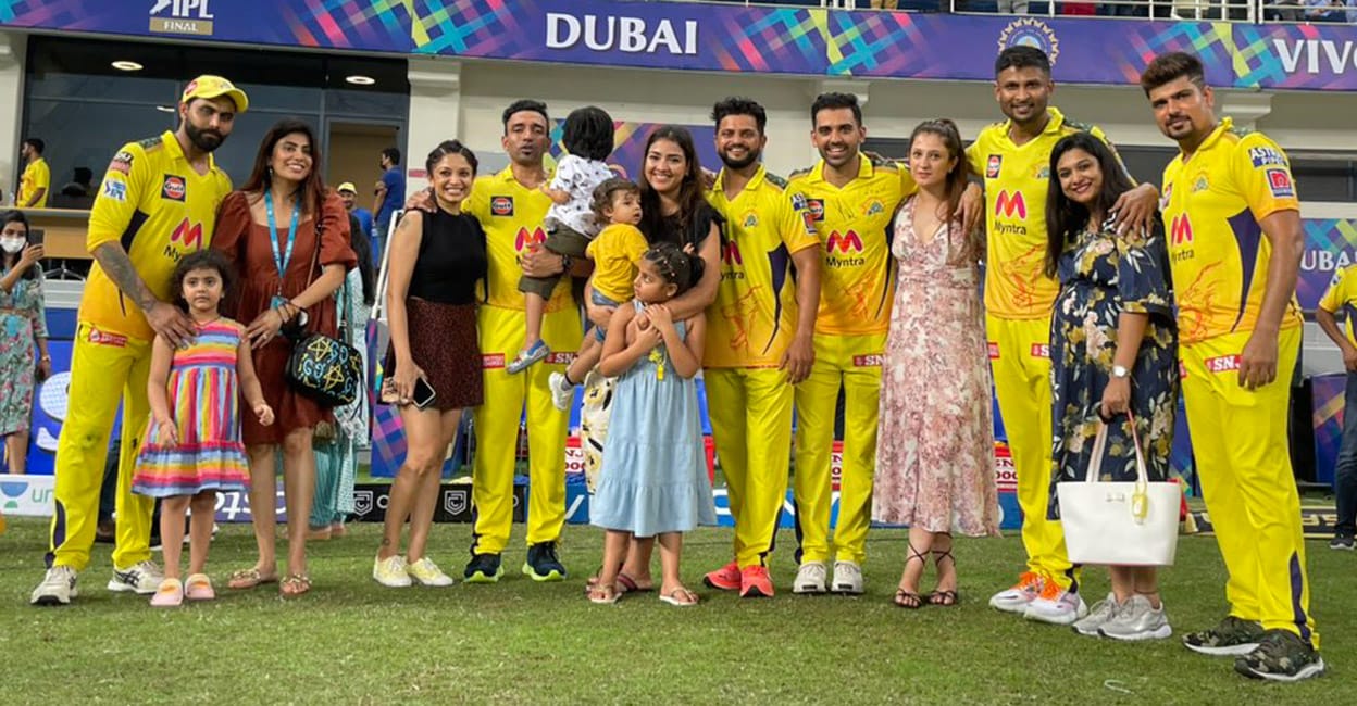 A night to remember for CSK family in Dubai | Photos | Cricket News ...