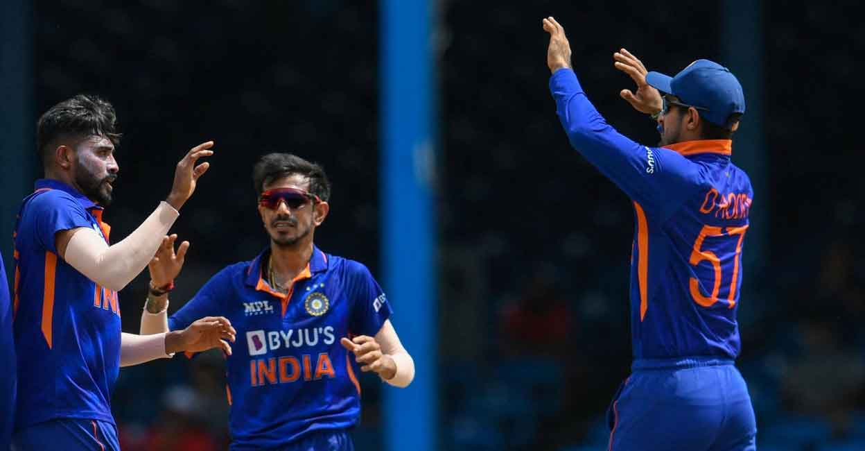 India pull off last-ball win over West Indies in first ODI