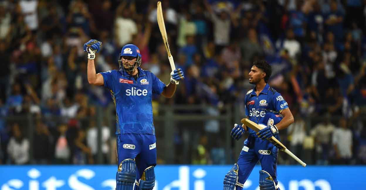 Tim David does the star turn as Mumbai Indians win 1,000th IPL game ...