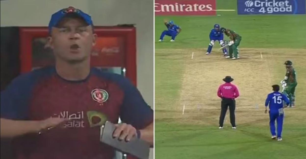 Naib produces a moment of comic relief during Afghans' pulsating win ...