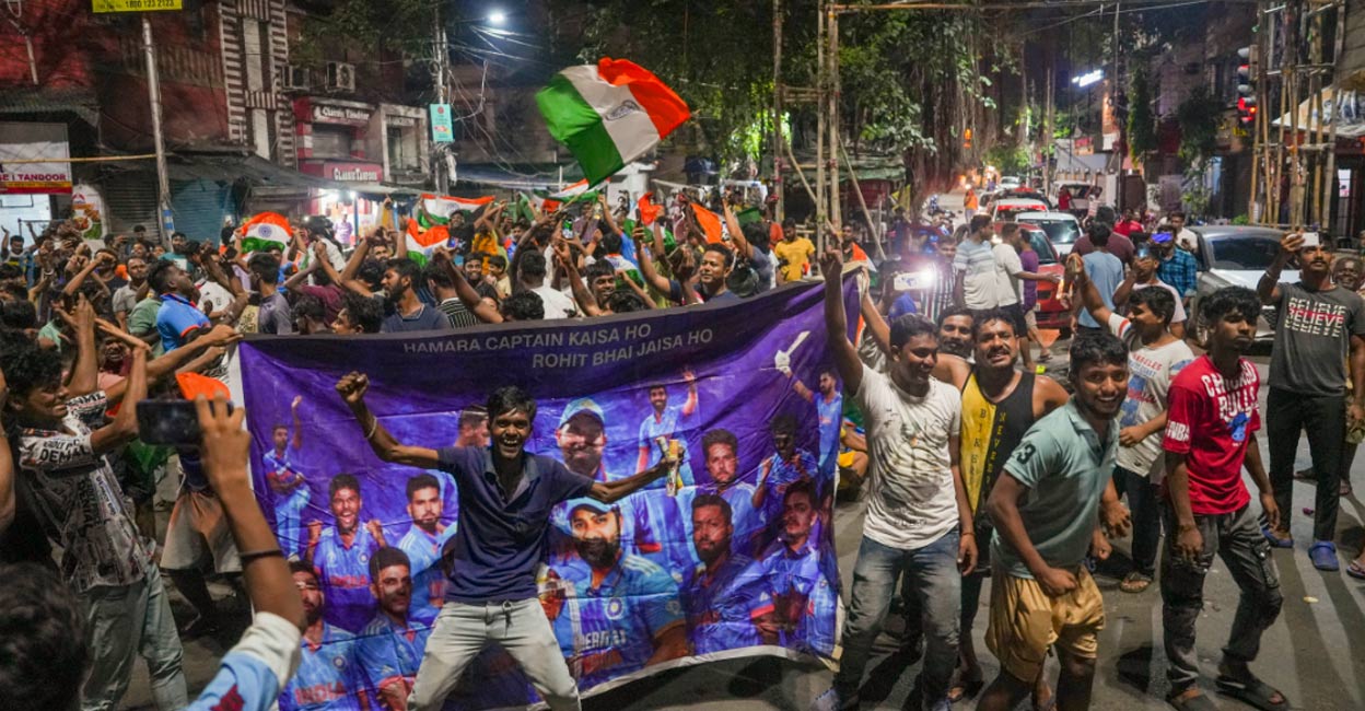 In pics | Cricket-crazy Indians rave over Men in Blue’s T20 win