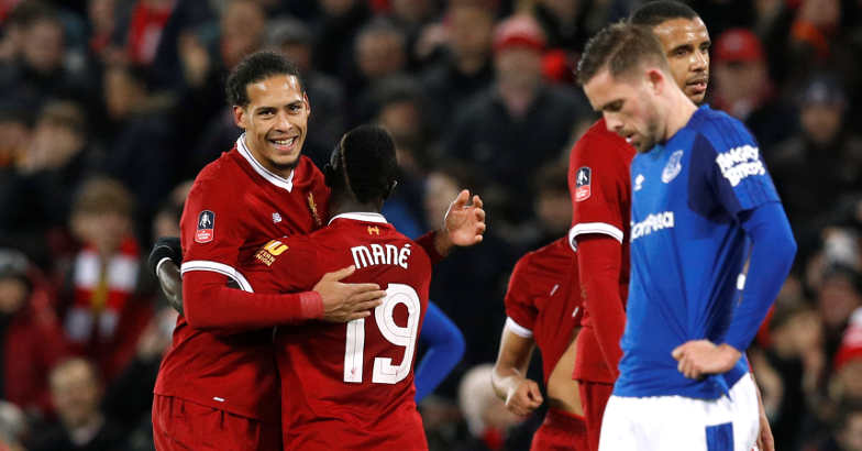 FA Cup: Van Dijk makes a dream debut as Liverpool edge Everton | Video ...