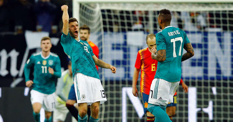 Germany draw 1-1 with Spain as Costa makes comeback | Football News ...