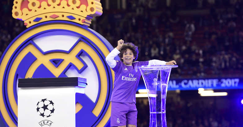 Marcelo's 8-year-old son goes viral with heading challenge | Video ...