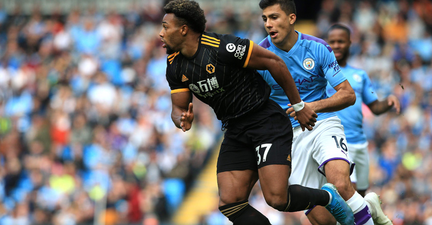 Traore double rocks Man City's title defence as Wolves triumph ...