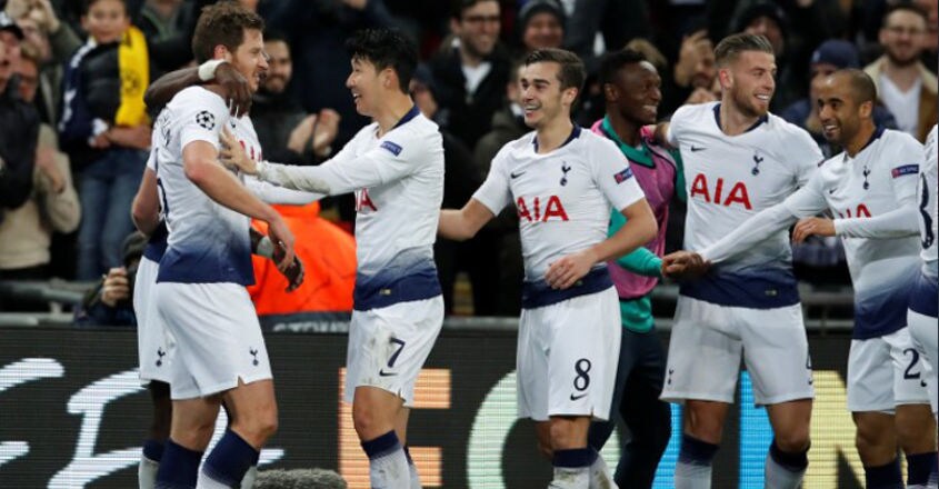 Tottenham set world-record annual profit of 113 million pounds