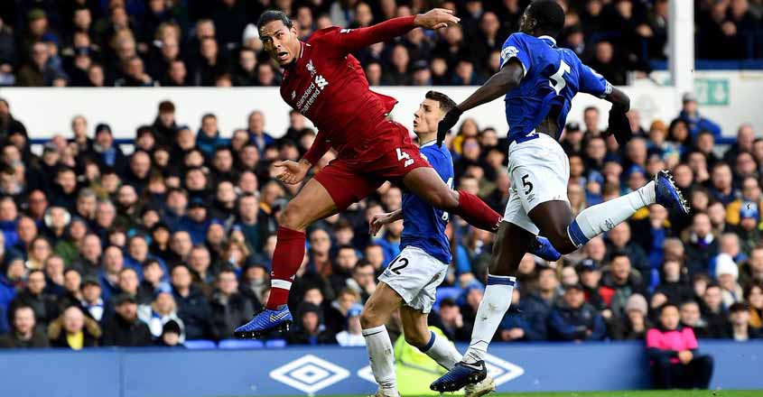 Liverpool held in goalless derby at Everton, stay second