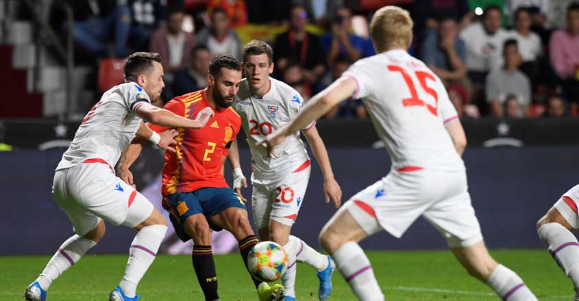 Euro 2020 qualifiers: Spain beat Faroe Islands 4-0 for sixth straight ...