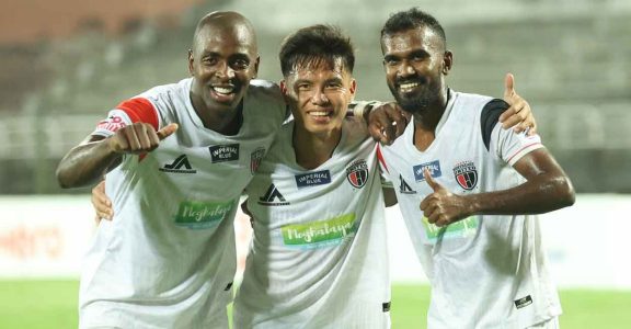 Super Cup: Jordan's four-goal blitz powers NorthEast United into semis ...