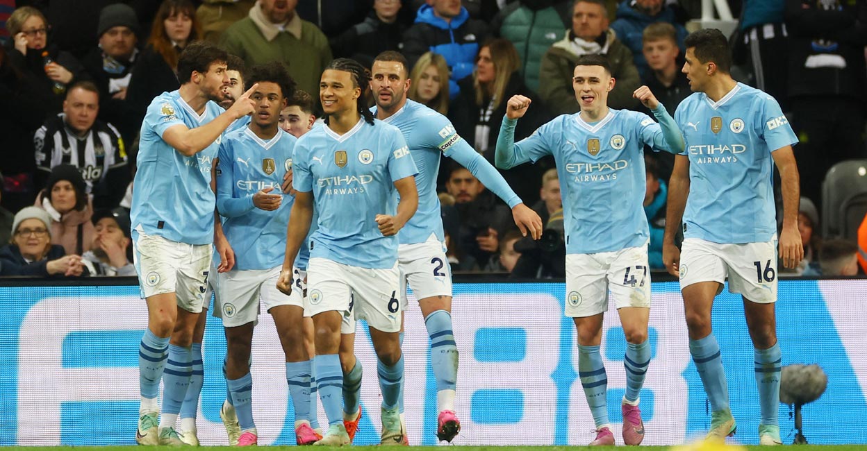 De Bruyne back with a bang as Man City score dramatic win at Newcastle ...