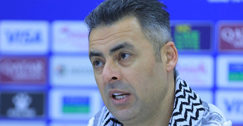 'Fight for the people that are murdered,' Palestine football coach's half-time talk before ...