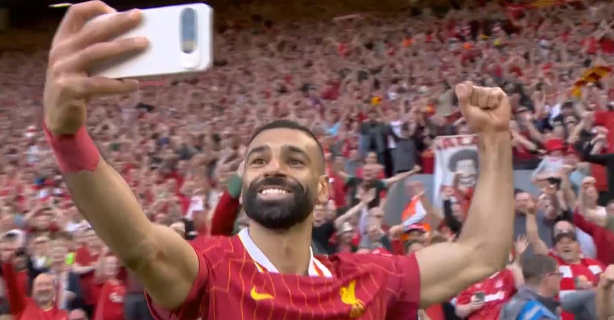 King Salah takes most famous Premier League-winning selfie with ...