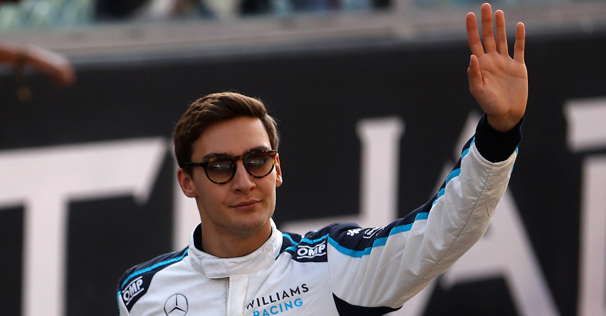 Mercedes' next big hope Russell at home in the big league | F1 News ...