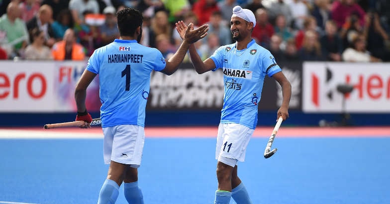 Mandeep hat-trick helps India edge Japan