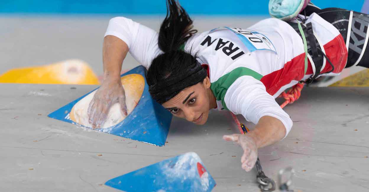 Iranian woman athlete returns from Asian tournament amid veil controversy