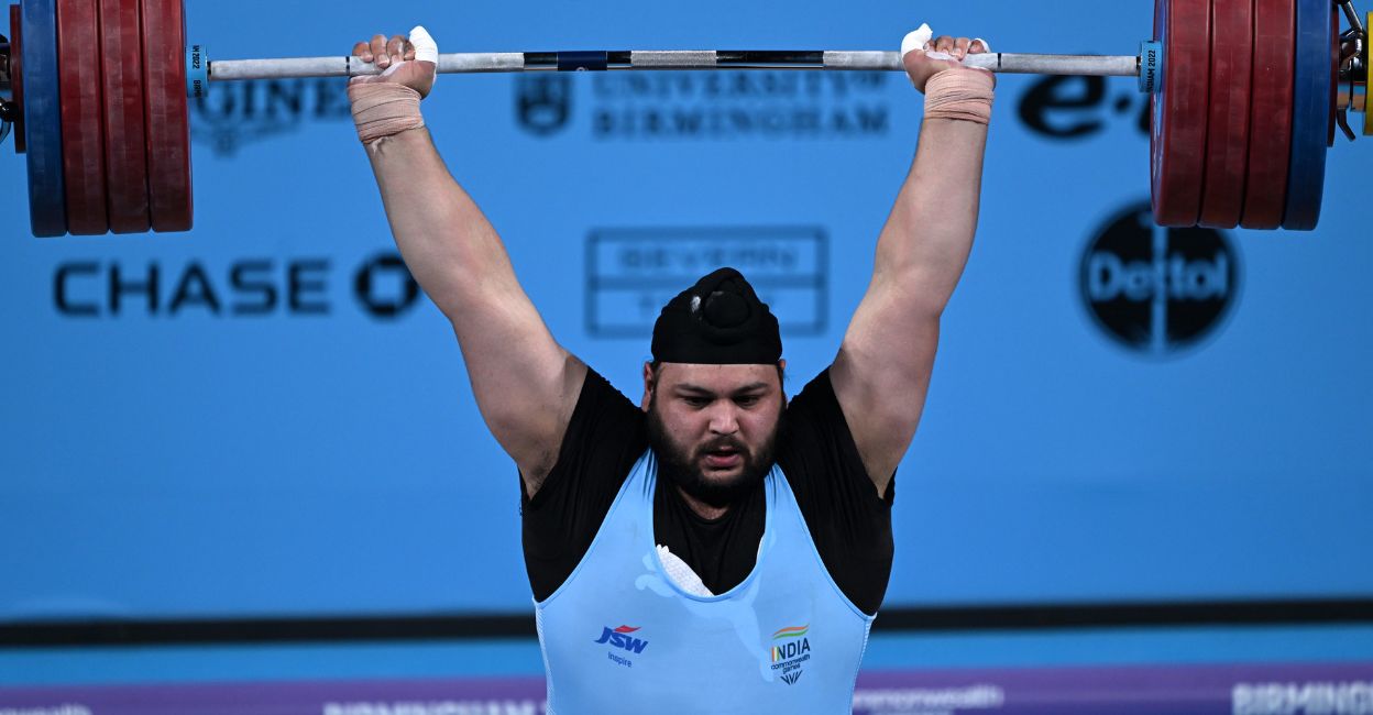 CWG 2022: Weightlifter Gurdeep Singh wins bronze in heavyweight category