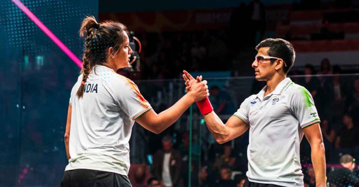 Pallikal-Ghosal bag mixed doubles bronze in CWG squash