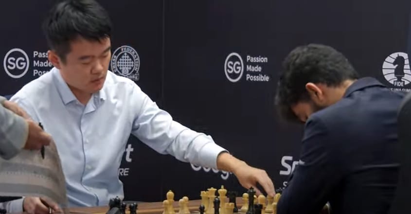 Look who's tren'Ding' now! Gukesh loses Game 12, match tied again