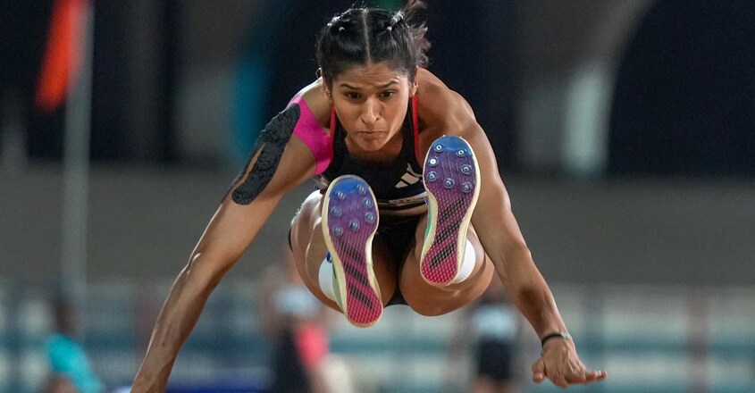 Kerala’s Ancy secures silver in Asian Athletics long jump, Shaili bags ...