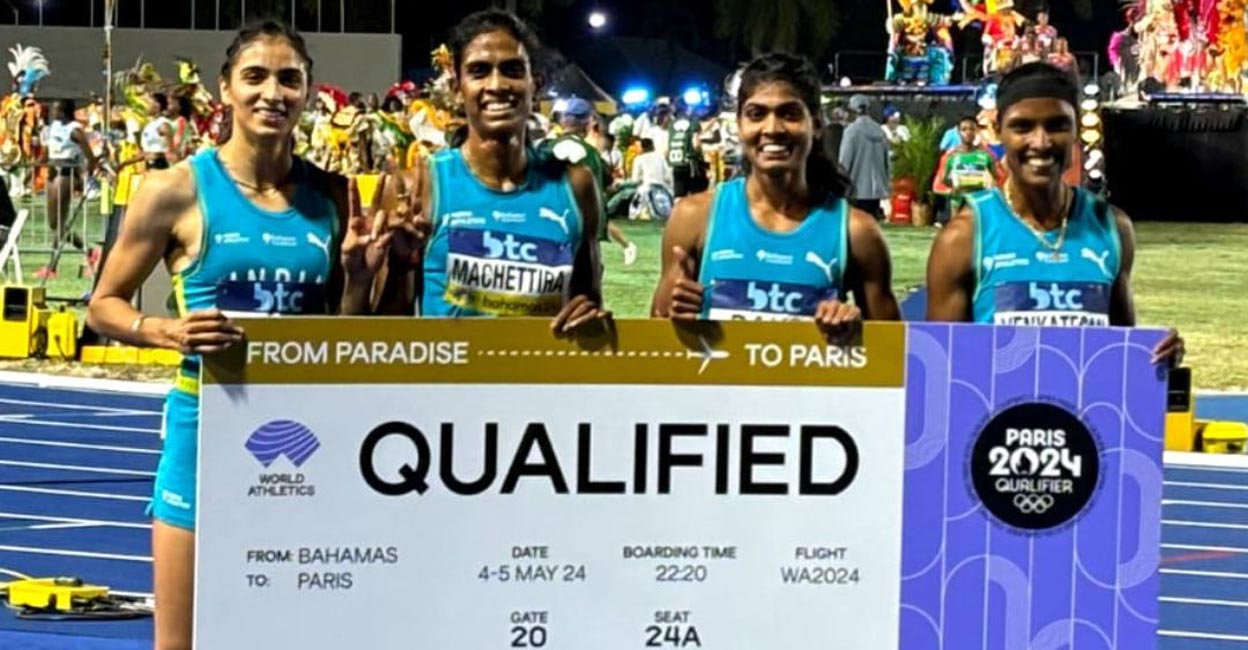 Indian 4x400m relay teams qualify for Paris Olympics | Sports News ...