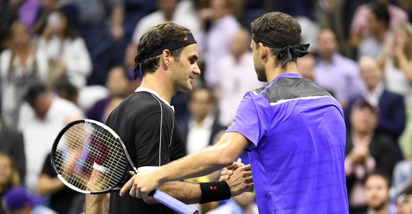 Dimitrov upsets Roger Federer to reach US Open semis | Tennis | Manorama
