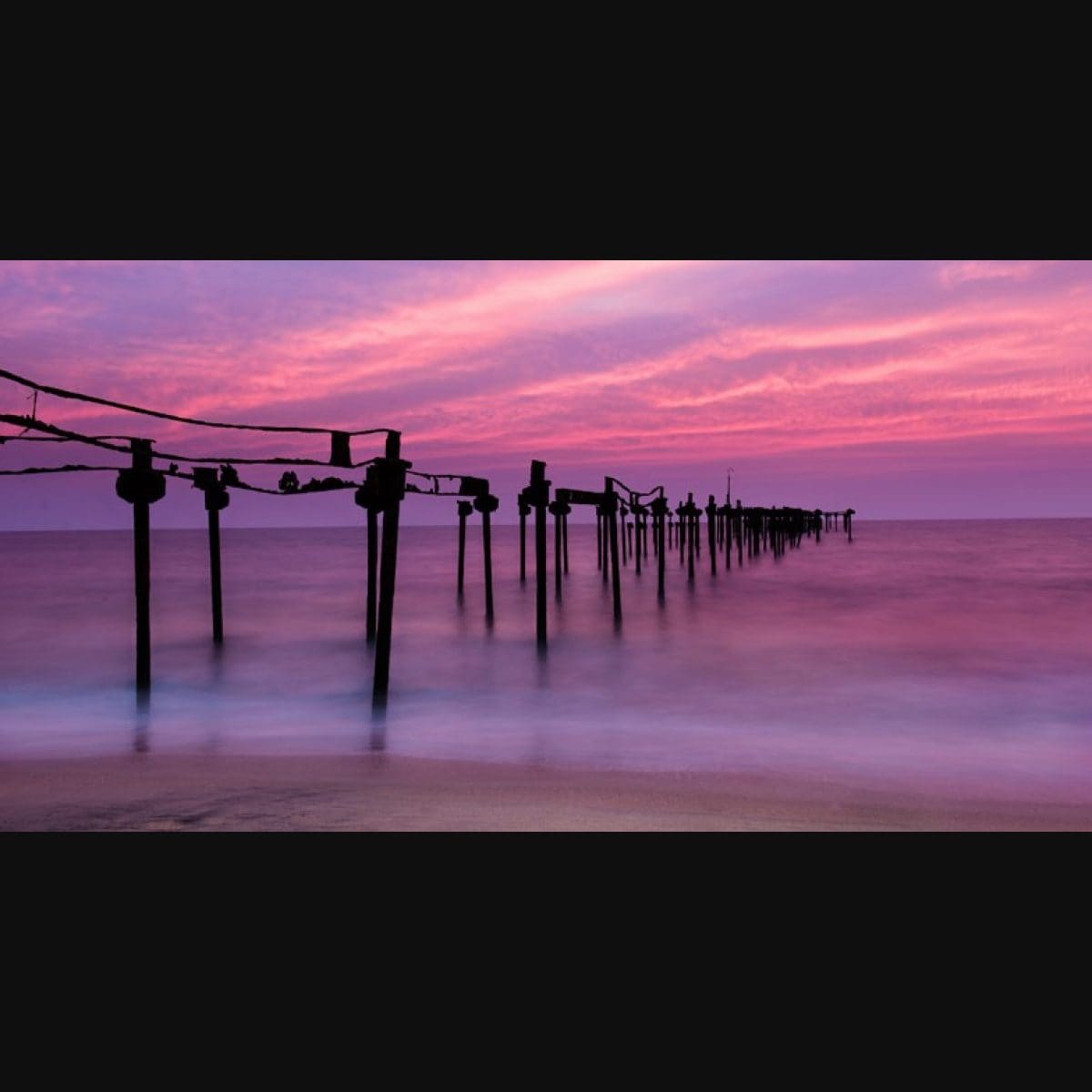 Map At Alleppey Beach Kerala India