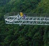 Adventure at the heights: India’s longest glass bridge thrown open to ...