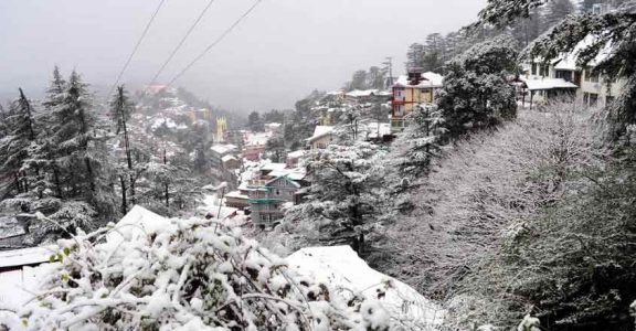 With or without natural snow, you can now ski down Manali's slopes