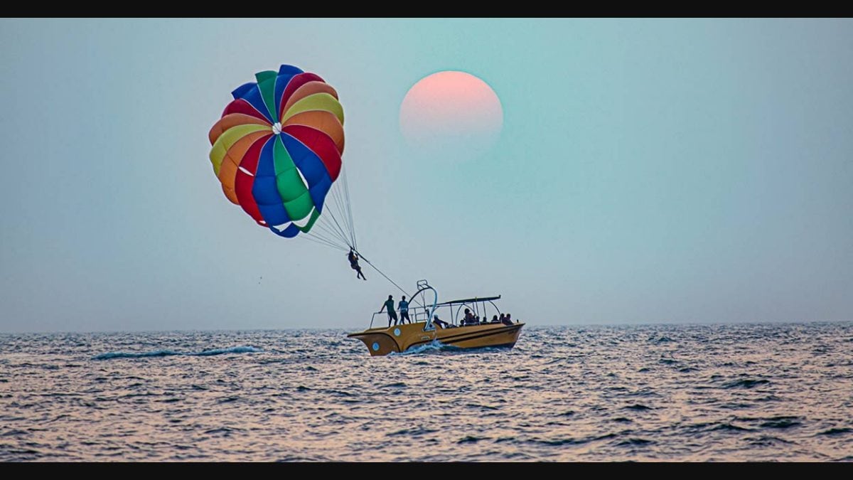Parasailing On Land