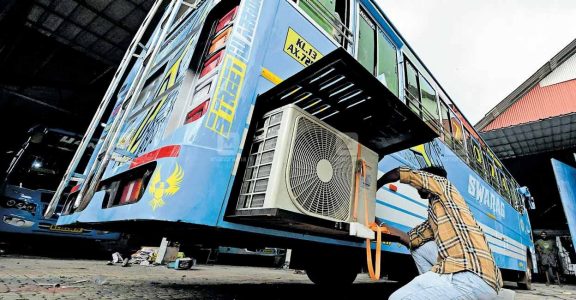 Offering ticket to future; Kannur gets bus with solar-powered AC ...
