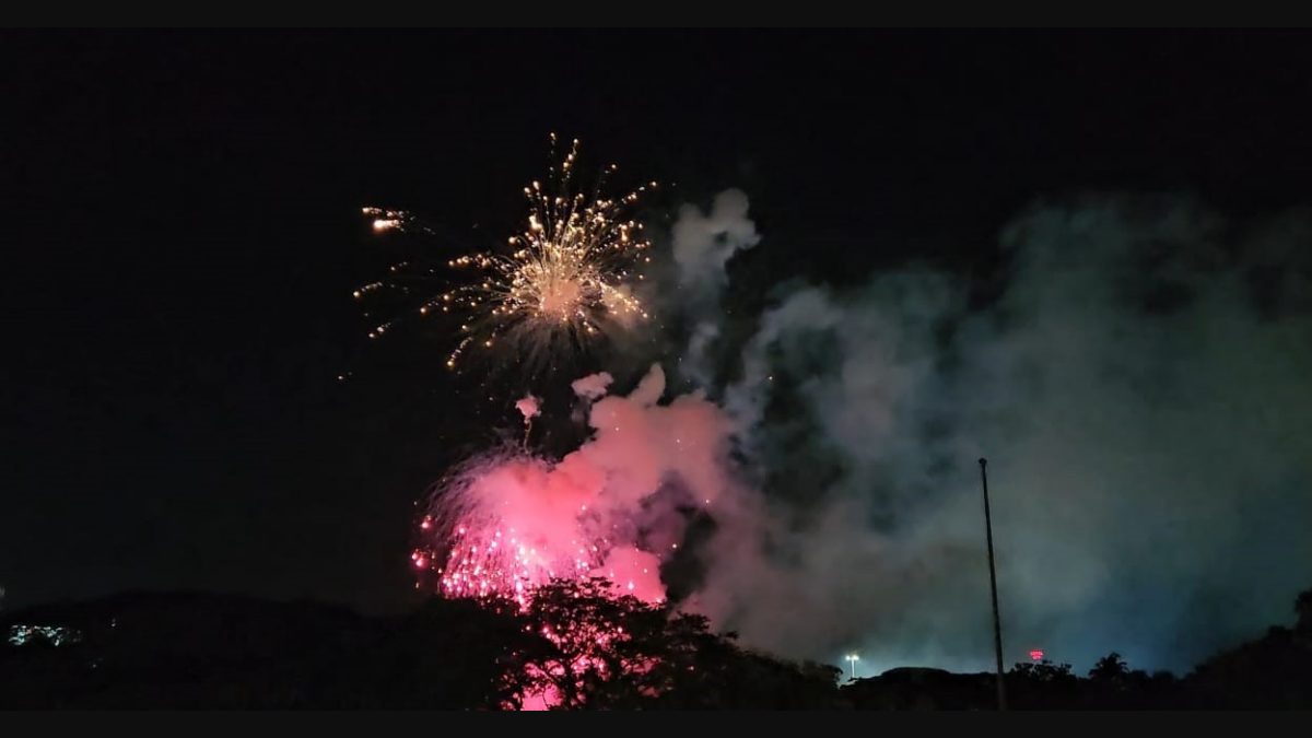 thrissur pooram fireworks time 2025