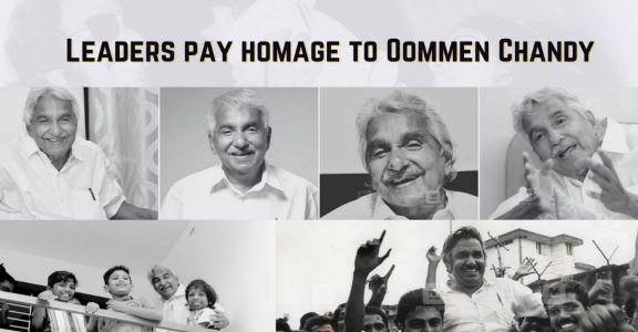 Remembering Oommen Chandy: Kerala political leaders pay homage to ...