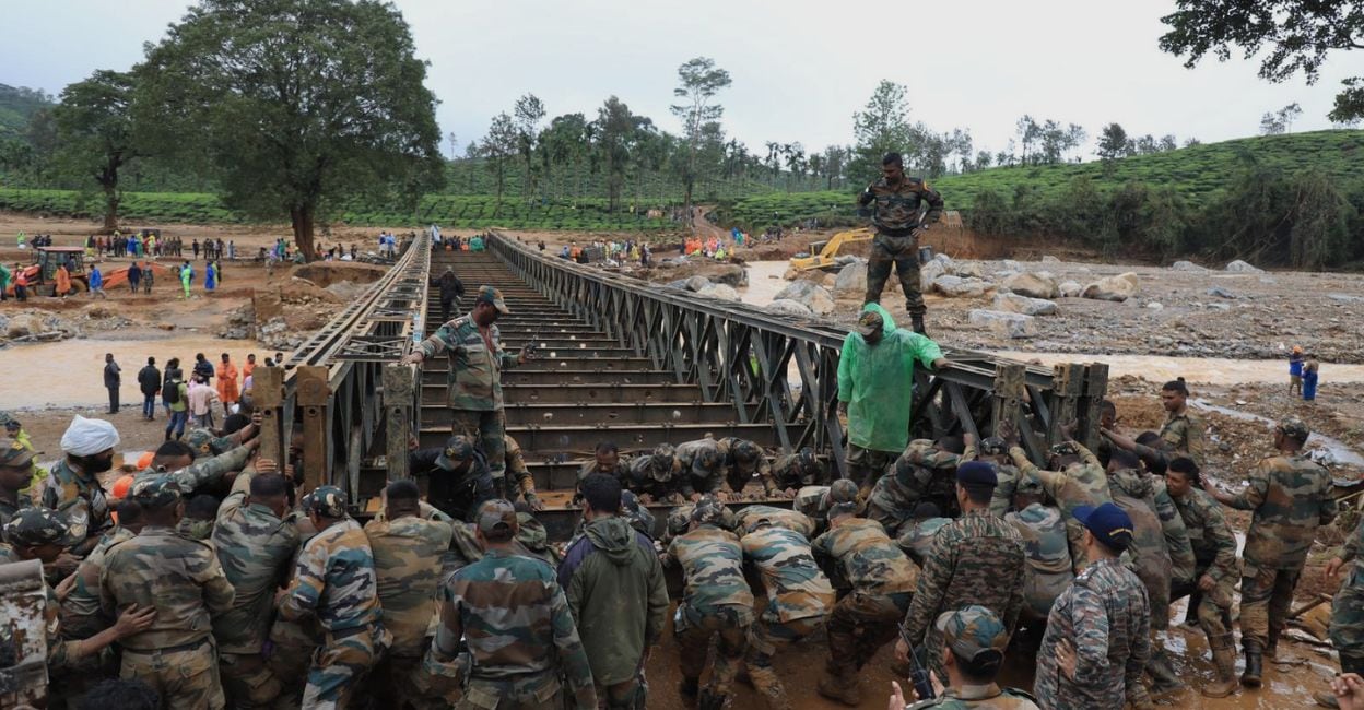 Wayanad Landslides: The Critical Role of Bailey Bridge in Rescue Operations