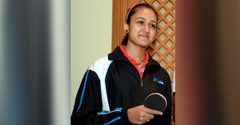 Table tennis sensation Manika Batra on her fitness goals | Manika Batra ...
