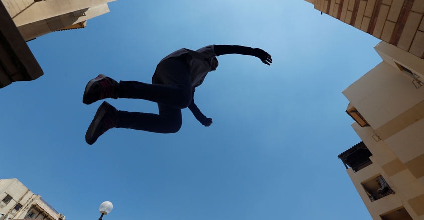 These women jump, climb and vault over obstacles to challenge social ...