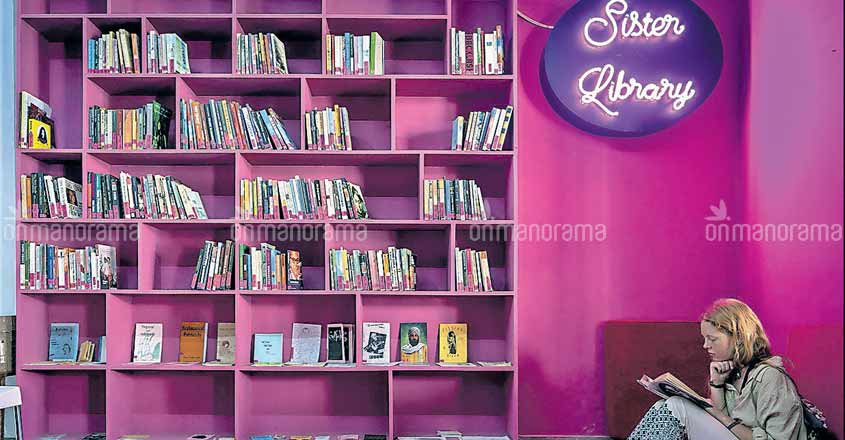 Sister Library: An installation against gender inequality
