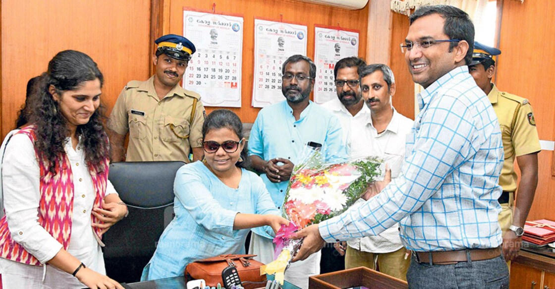 India's first visually challenged woman IAS officer takes over as TVPM sub-collector