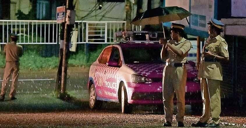 Pink police patrol turns a year old on Kottayam roads | Women ...